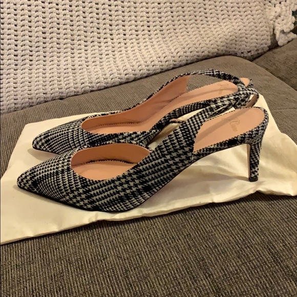 J. Crew | Shoes | Sling Back J Crew Heels | Poshmark